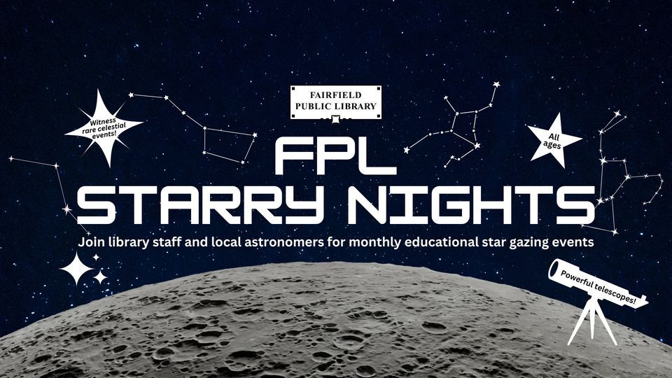 FPL Starry Nights: Mars Star Cluster, Walton Lake, Fairfield, 12 June ...