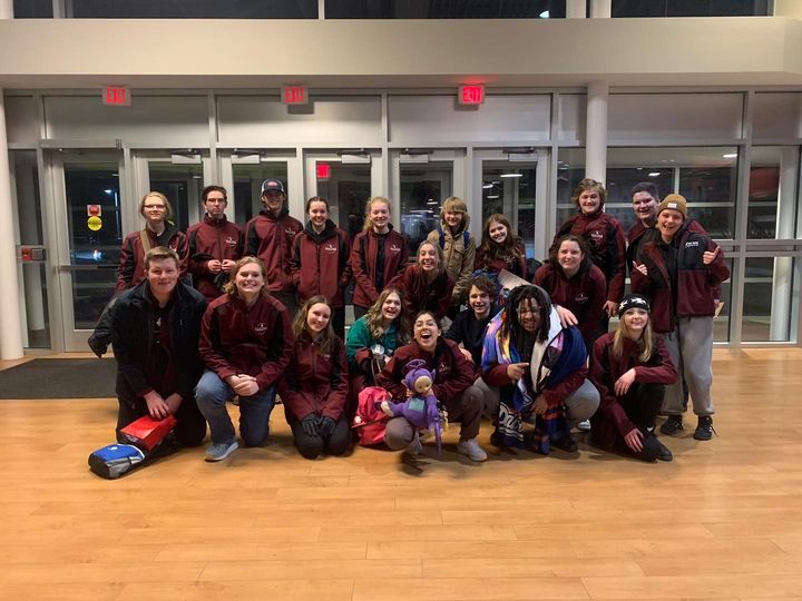 HCHS MIFA One Act team performs The Women of Lockerbie, Holland ...