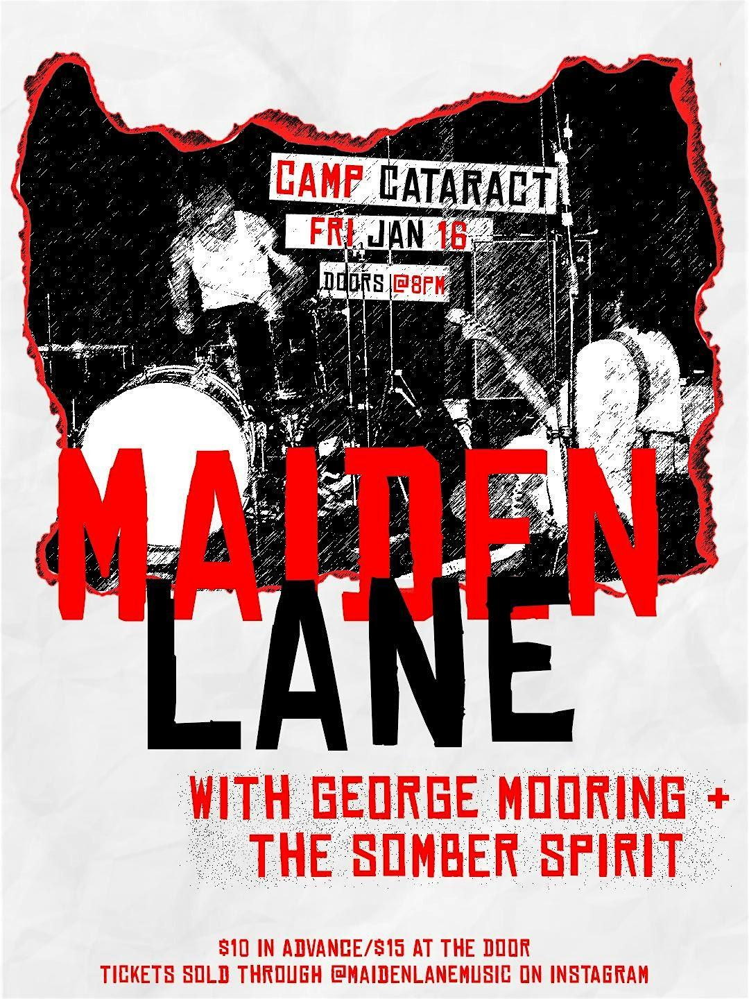 Maiden Lane Live @ Camp Cataract Niagara Jan 16, Camp Cataract, Niagara ...