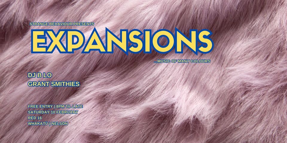 Expansions , Red16, Nelson, February 10 to February 11 | AllEvents.in