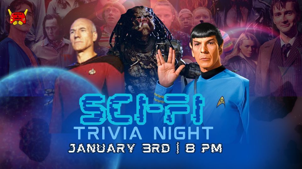 Sci-Fi Trivia Night, Battle & Brew, Roswell, January 3 2024 | AllEvents.in