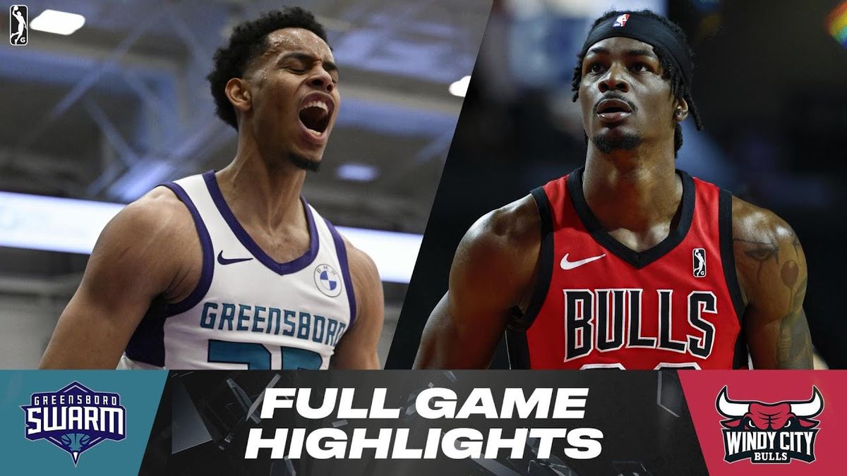 Windy City Bulls at Greensboro Swarm, Novant Health Fieldhouse at the ...