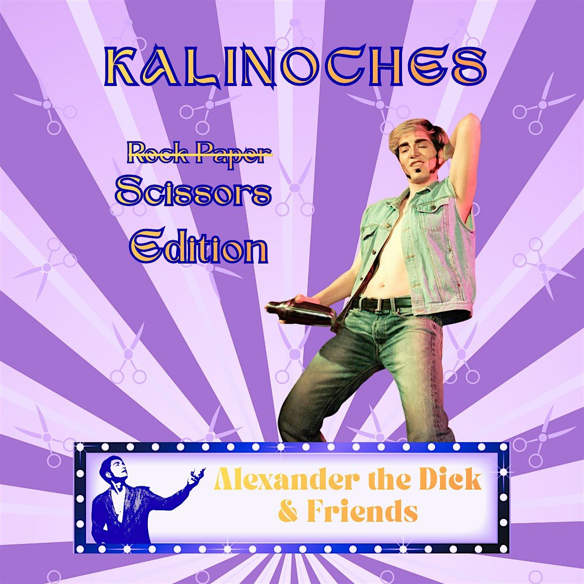 KALINOCHES — Alexander the Dick & Friends Rock, Paper, Scissors ...