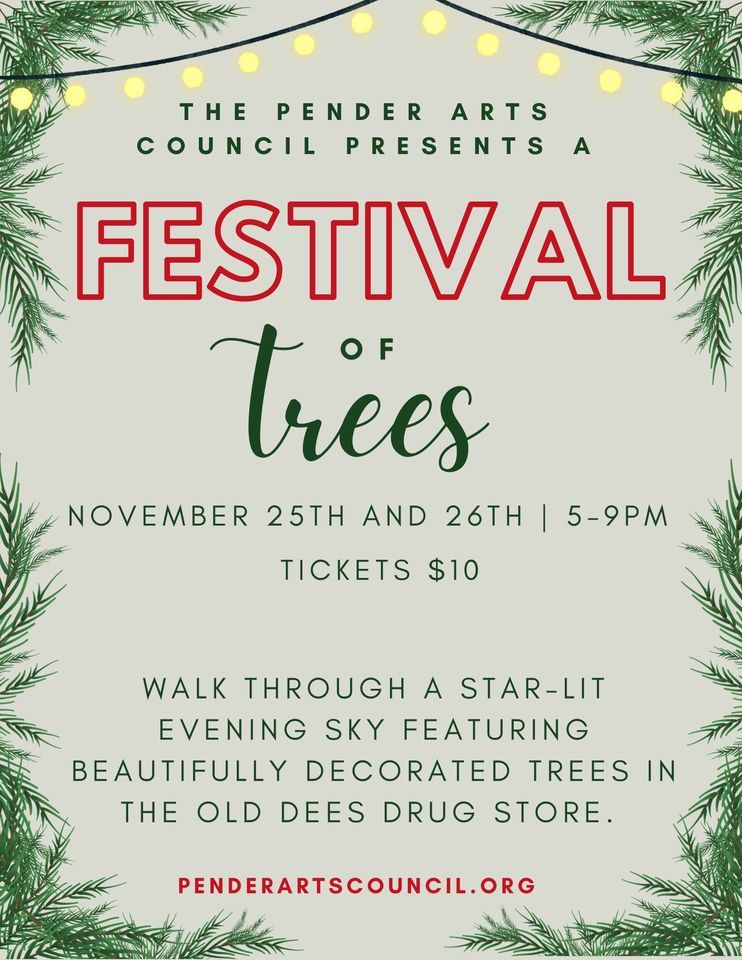 Pender Arts Council Festival of Trees, Pender Arts Council, Recife ...