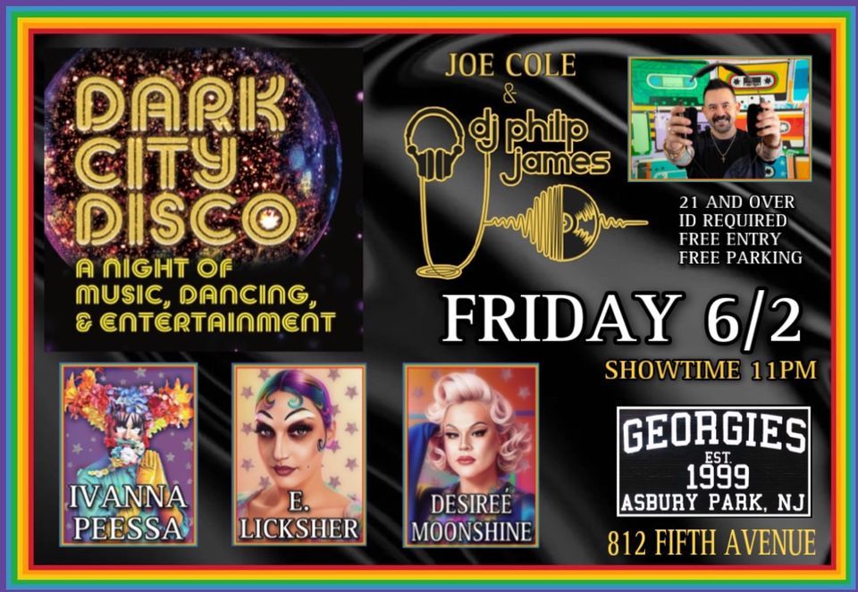 PRIDE DARK CITY DISCO , Georgies Bar, Asbury Park, June 3 2023 ...