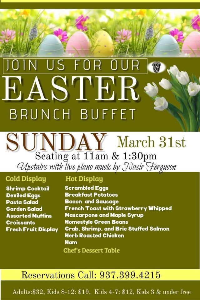 SCC Easter Brunch, 2315 Signal Hill Rd, Springfield, OH, 31 March 2024 | AllEvents.in