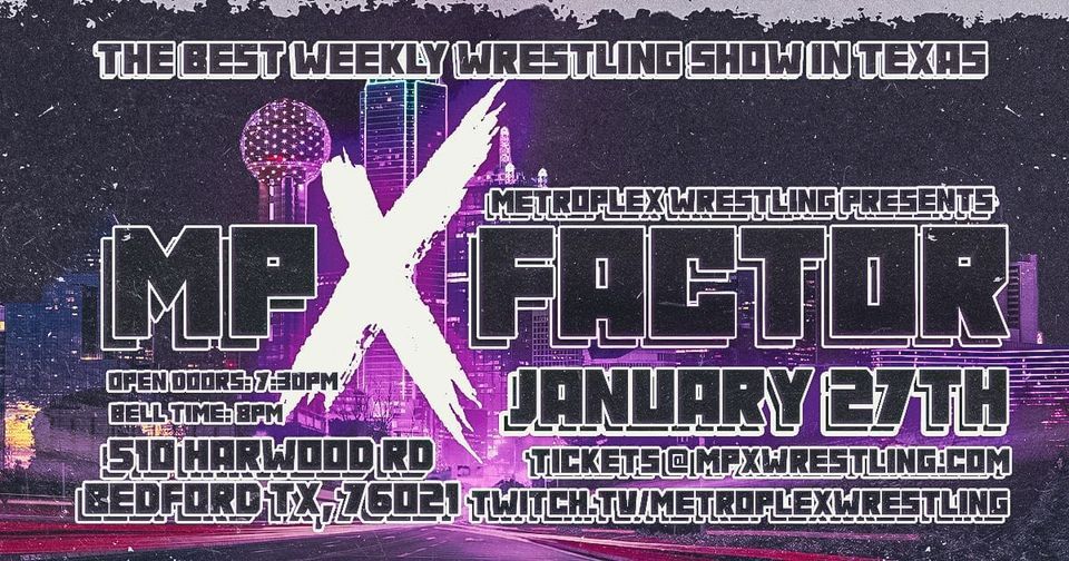 MPX presents MP-X Factor, MPX Training Center, Addison, 27 January 2024 ...