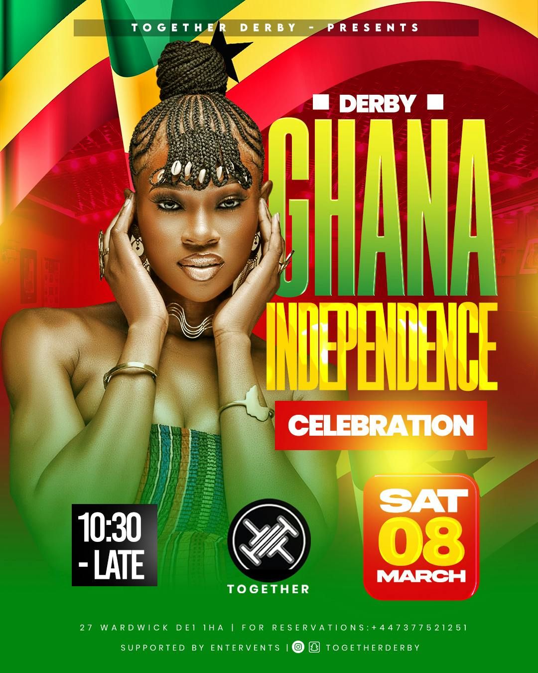 Ghana Independence Party at Together Derby ???? , Together, Derby, 8 ...