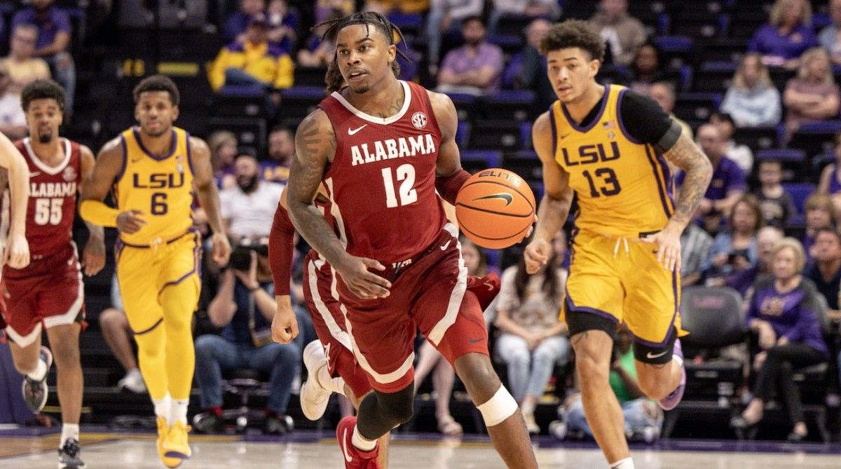 LSU Tigers at Alabama Crimson Tide Mens Basketball, Coleman Coliseum ...