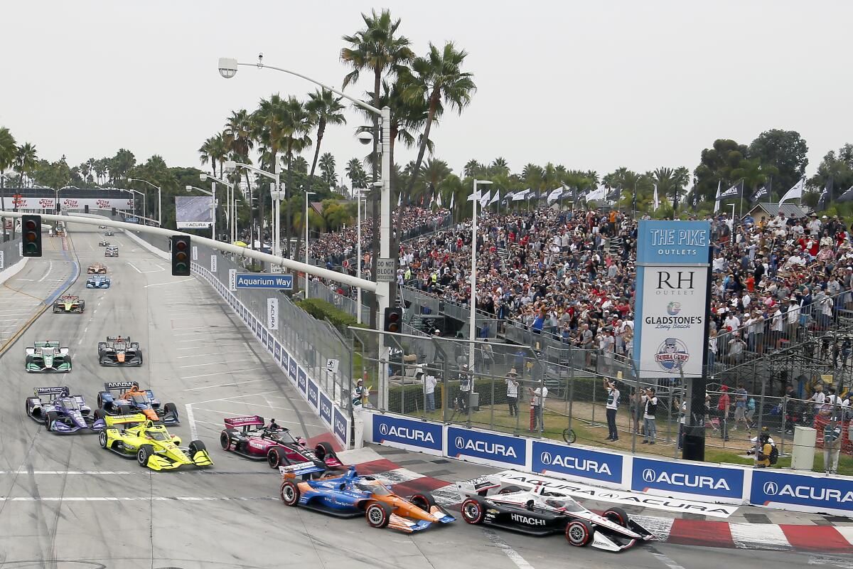 IndyCar Series: Grand Prix of Long Beach - Saturday, Long Beach Road ...