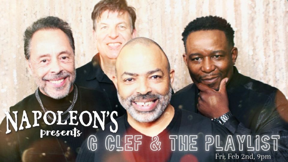 G Clef & The Playlist, Napoleon's, North Druid Hills, 2 February 2024 ...