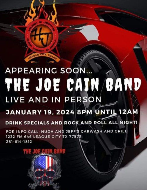 The JOE CAIN BAND in CONCERT!!!, 1232 FM 646 League City Texas 77573 ...