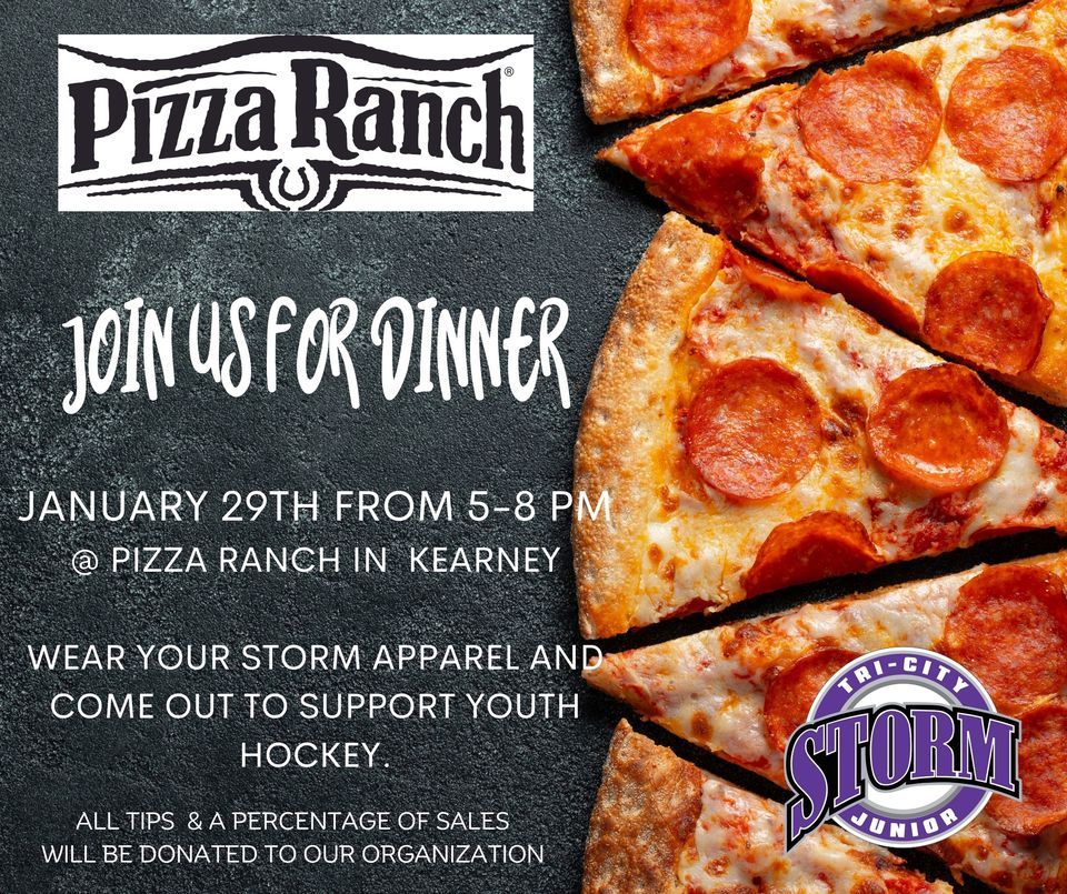 Pizza Fundraiser , Pizza Ranch (FunZone Arcade - Kearney), January 29 2024 | AllEvents.in