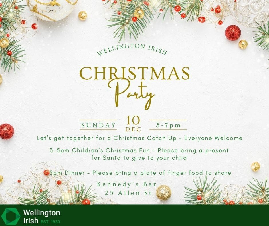 Wellington Irish Christmas party, Kennedy's Bar, Wellington, 10 ...