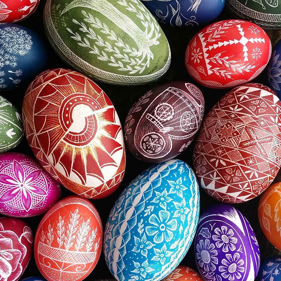 Eastern European Egg Scratching, Centered Earth, Muncy, March 9 2024 ...