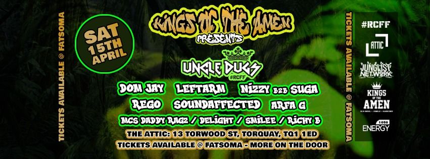 Kings of the Amen Presents: Uncle Dugs, The Attic, Totnes, 15 April ...