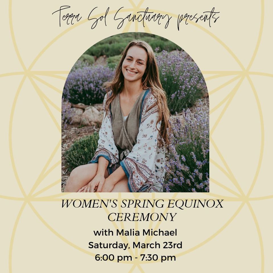 Womens Spring Equinox Ceremony, terra sol sanctuary, Wilmington, 23 ...