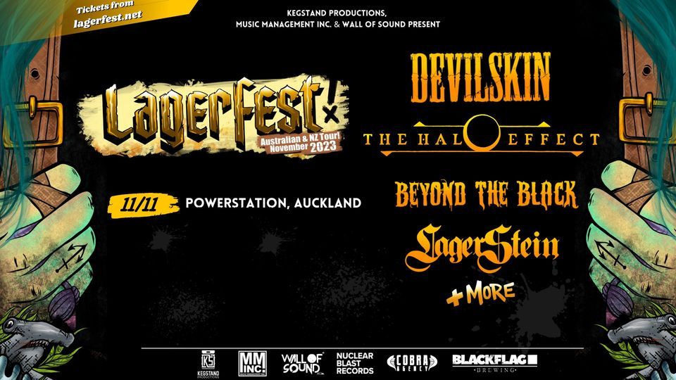Lagerfest 2023 - Auckland, Powerstation, Auckland, 11 November 2023 ...