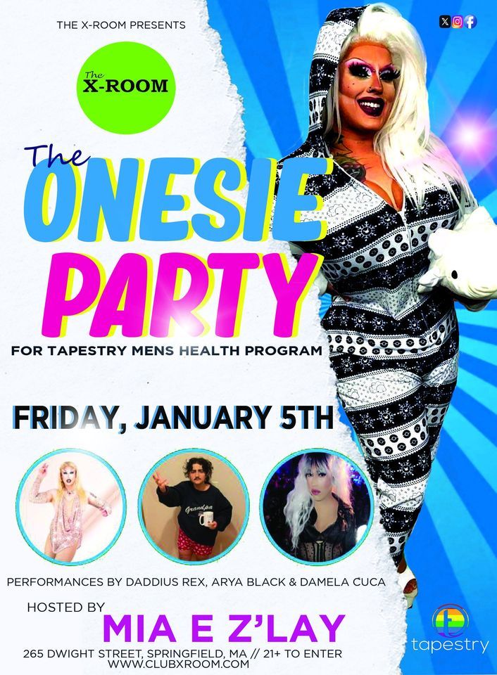 The Onsie Party, The X-Room, Springfield, January 5 to January 6 ...