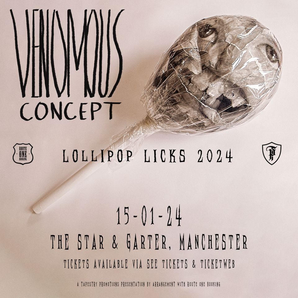 Venomous Concept - Manchester, The Star and Garter, Manchester, 15 ...