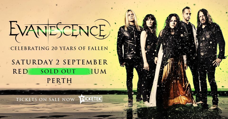 Evanescence in Perth // Red Hill Auditorium, Red Hill Auditorium ...