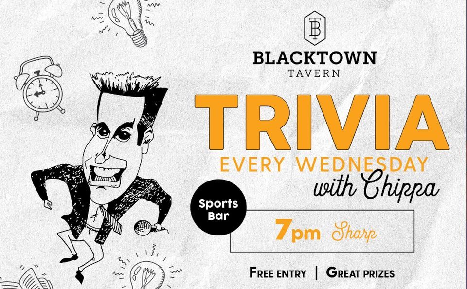 Trivia with Chippa, Blacktown Tavern, Dural, 6 December 2023 | AllEvents