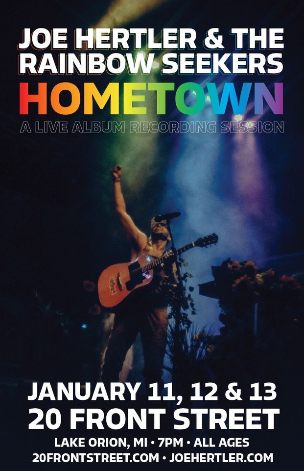 Joe Hertler & The Rainbow Seekers *SOLD OUT*, 20 Front Street, Lake ...
