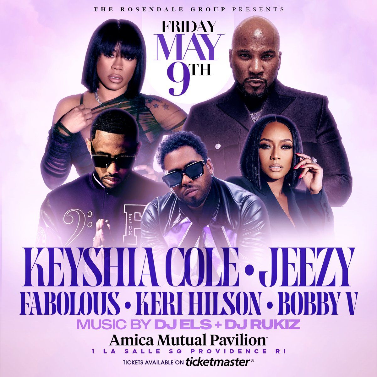 Keyshia Cole Jeezy Fabolous Keri Hilson & Bobby V, Amica Mutual ...
