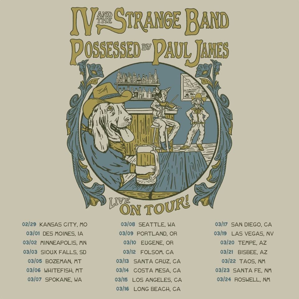 IV AND THE STRANGE BAND // POSSESSED BY PAUL JAMES // LIGHTIN LUKE ...