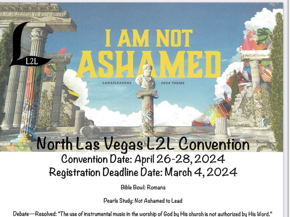 Lads 2 Leaders Convention North Las Vegas Convention North Las Vegas