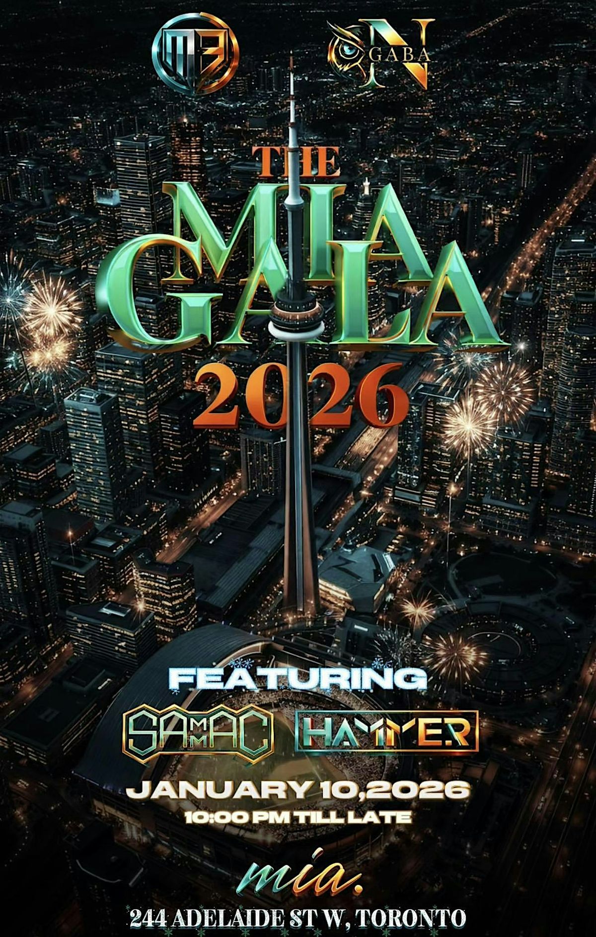 THE MIA GALA 2026 in Toronto – January 10, 2026 | AllEvents