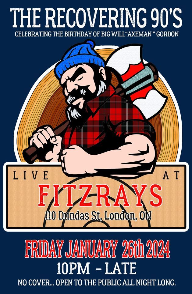 The ReCovering 90s Live at FitzRays Celebrating The Birthday of BIG ...