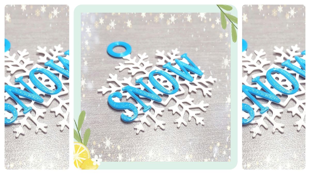 3D Design a Snowflake Nametag with Tinkercad Demo, Toronto Public ...