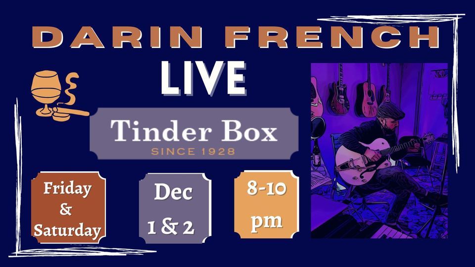 Darin French LIVE at Tinder Box, Tinder Box, Piedmont, December 1 2023 ...