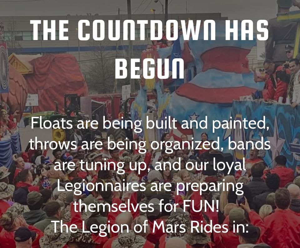 Legion of Mars Mardi Gras Parade , St. Charles Avenue, New Orleans, 3 ...