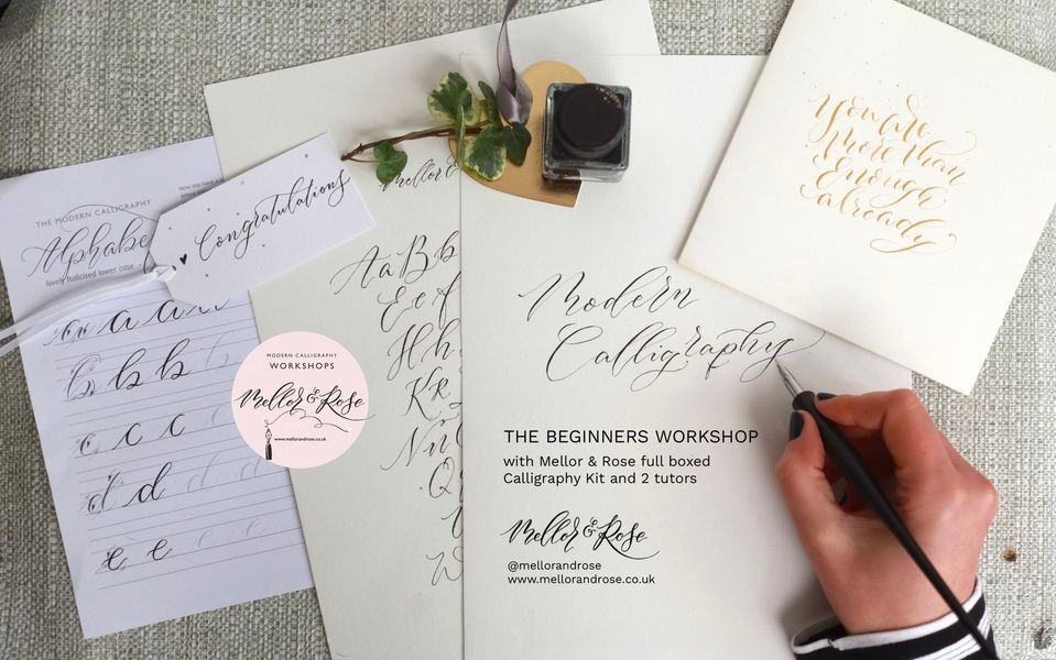 Modern Calligraphy: The Beginners Workshop, Eden Tearoom and Galleries ...