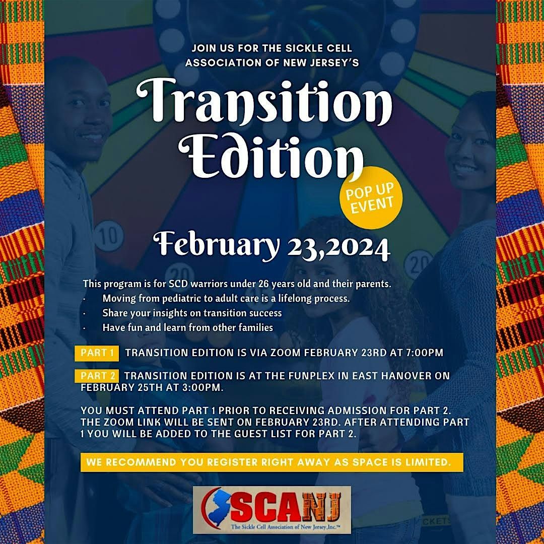 SCANJ Part 1 Transition Edition Pop Up Event!, February 23 2024 ...
