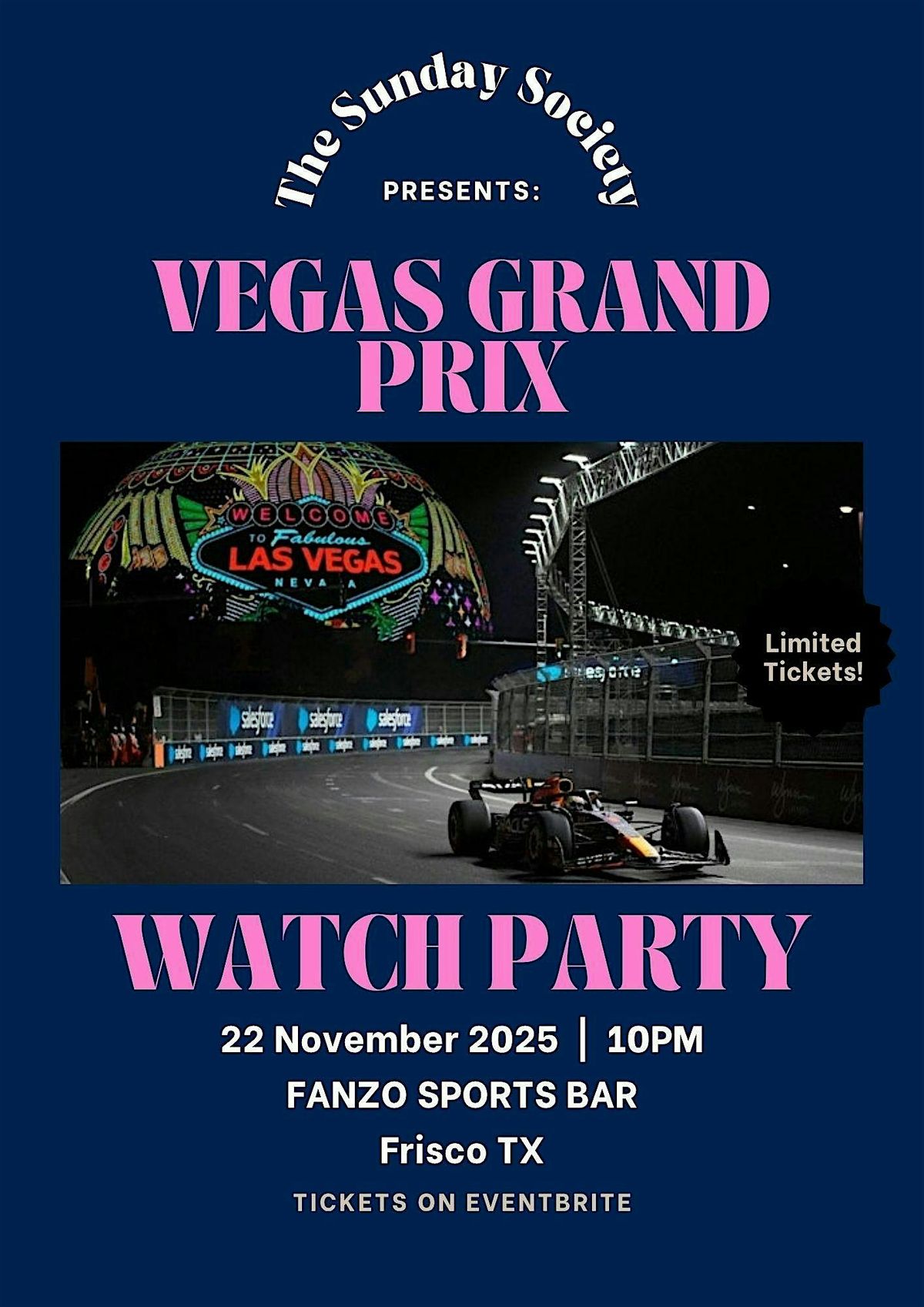 Las Vegas Grand Prix Watch Party!!!, Fanzo Sports Bar, Frisco, 22 ...