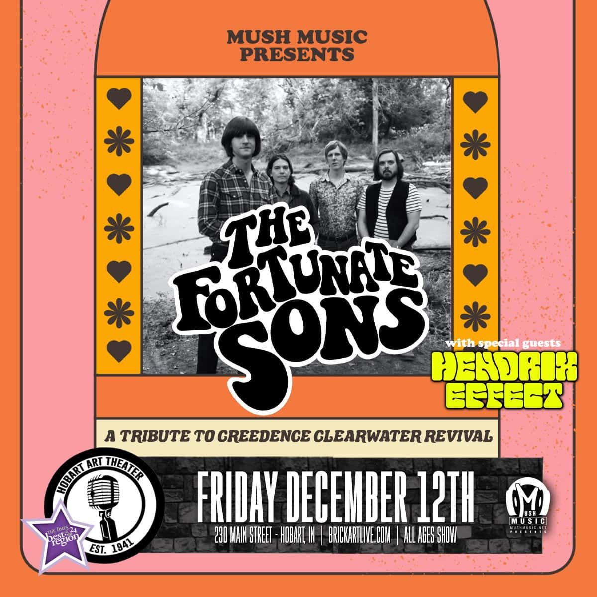 The Fortunate Sons - Creedence Clearwater Revival Tribute, Warner ...