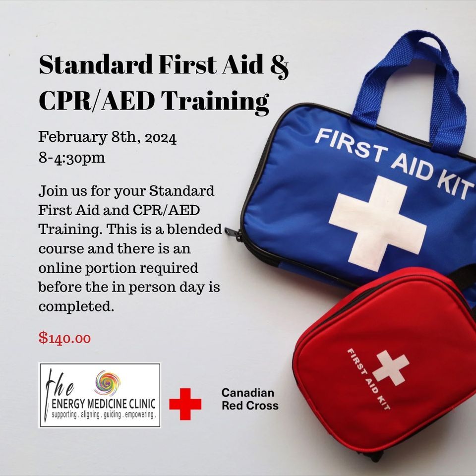 Standard First Aid & CPR/AED Training, Psynergy Centre, Medicine Hat, 8 ...