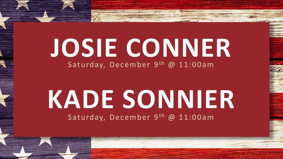ATHLETE SIGNING: JOSIE CONNER | KADE SONNIER, Las Vegas Convention ...
