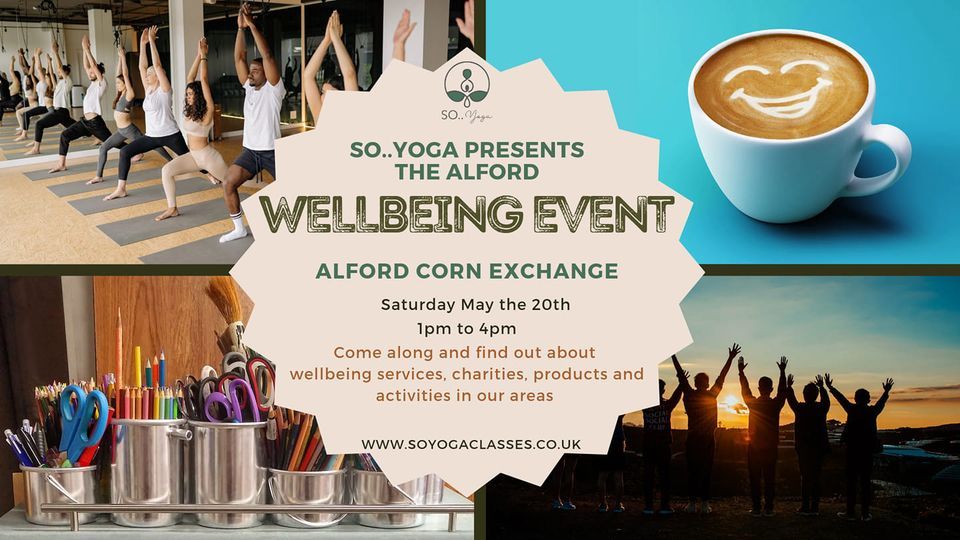 Alford Wellbeing Event, Alford Corn Exchange Community Group ...