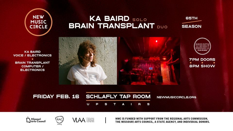 Ka Baird (Solo Performance) / Brain Transplant at Schlafly Tap Room ...