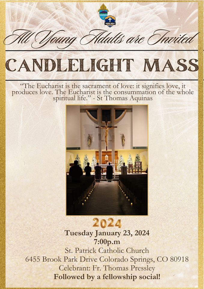 Candlelight Mass Celebrating the Tuesday of the Third Week of Ordinary ...