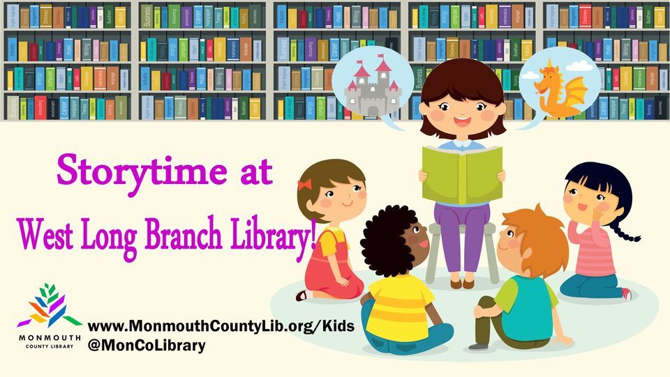 Read! Sing! Clap! Family Storytime - West Long Branch Library on ...