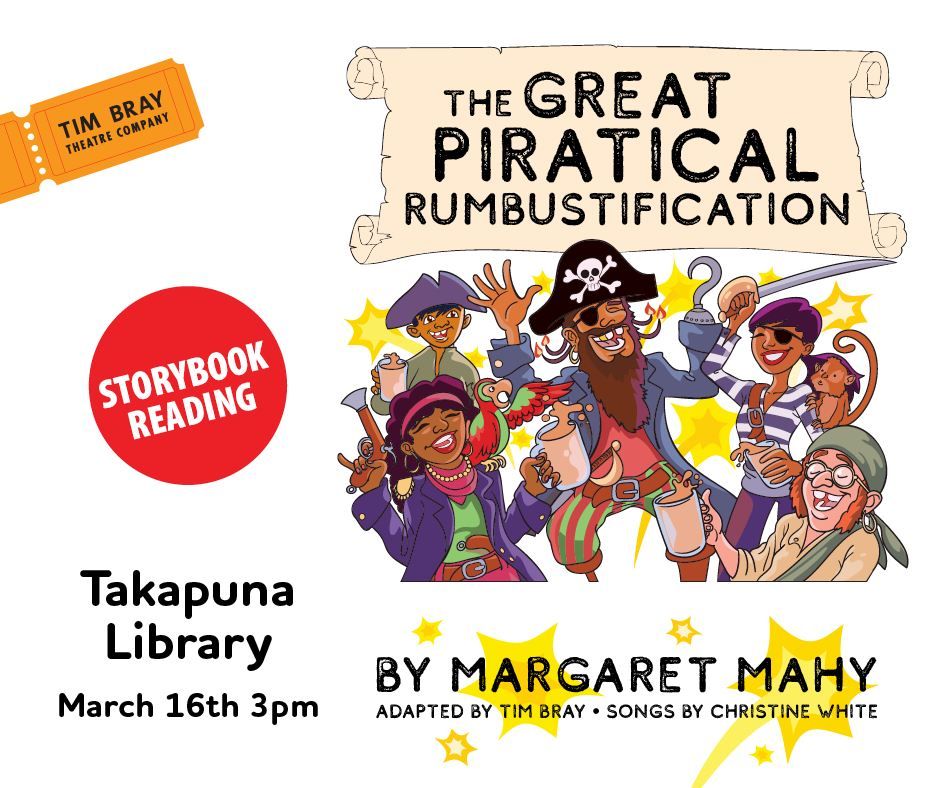 The Great Piratical Rumbustification Storytime, 9 The Strand, Takapuna ...
