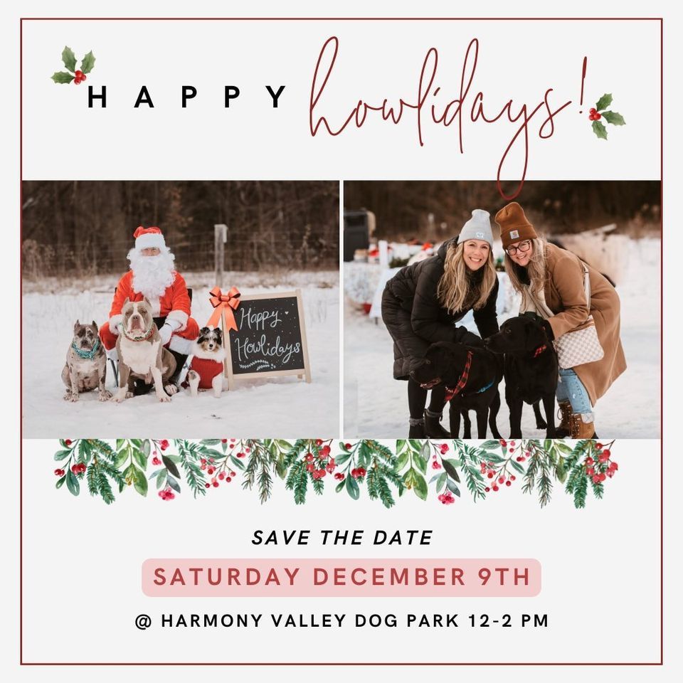 Happy Howliday Pawp up, Harmony Dog Park, Ajax, 9 December 2023 | AllEvents.in