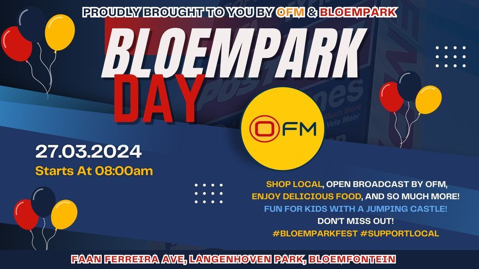 Bloempark Day (OFM Outside Broadcast), Bloempark Shopping Centre ...