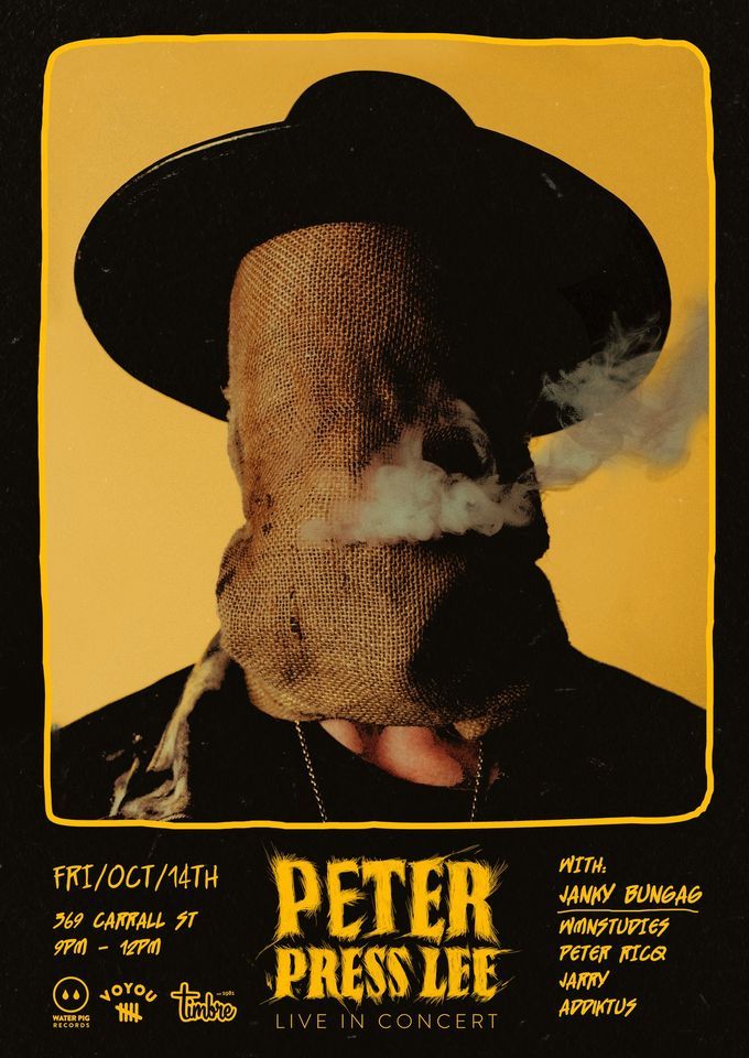 PETER PRESS LEE Live In Concert With: Janky Bungag Wmnstudies Peter ...