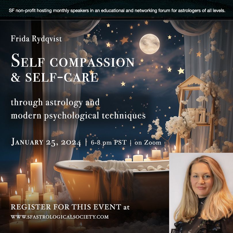 Frida Rydqvist Self compassion and self-care through astrology and ...